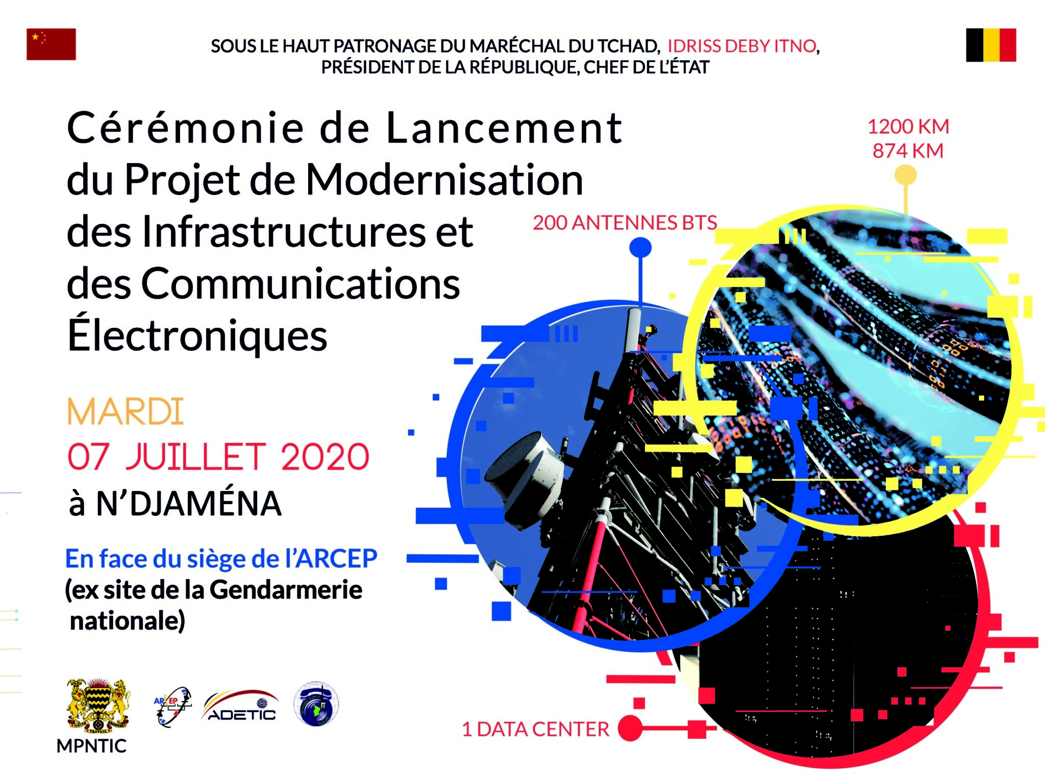 Chad launches project to revolutionize ICT - CEMAC ECO FINANCE